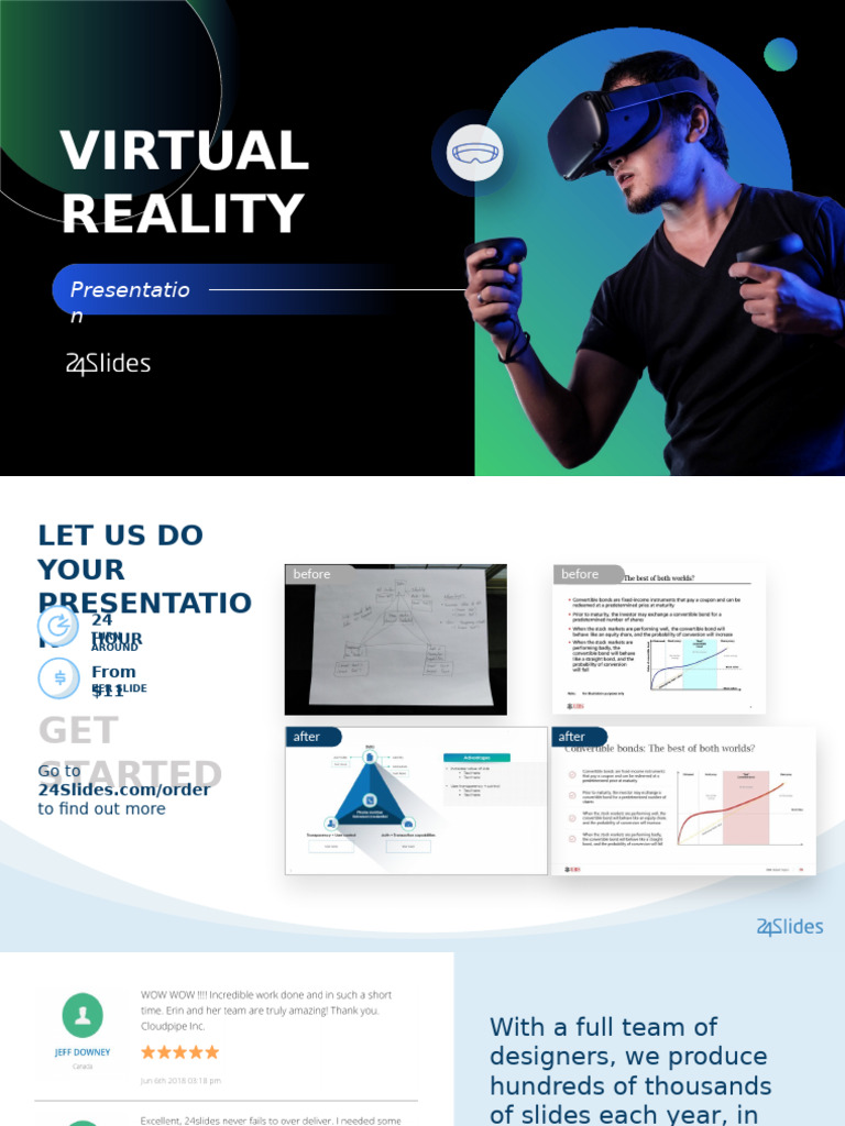 Virtual Reality Ppt-Creative | PDF | Virtual Reality | Interactivity