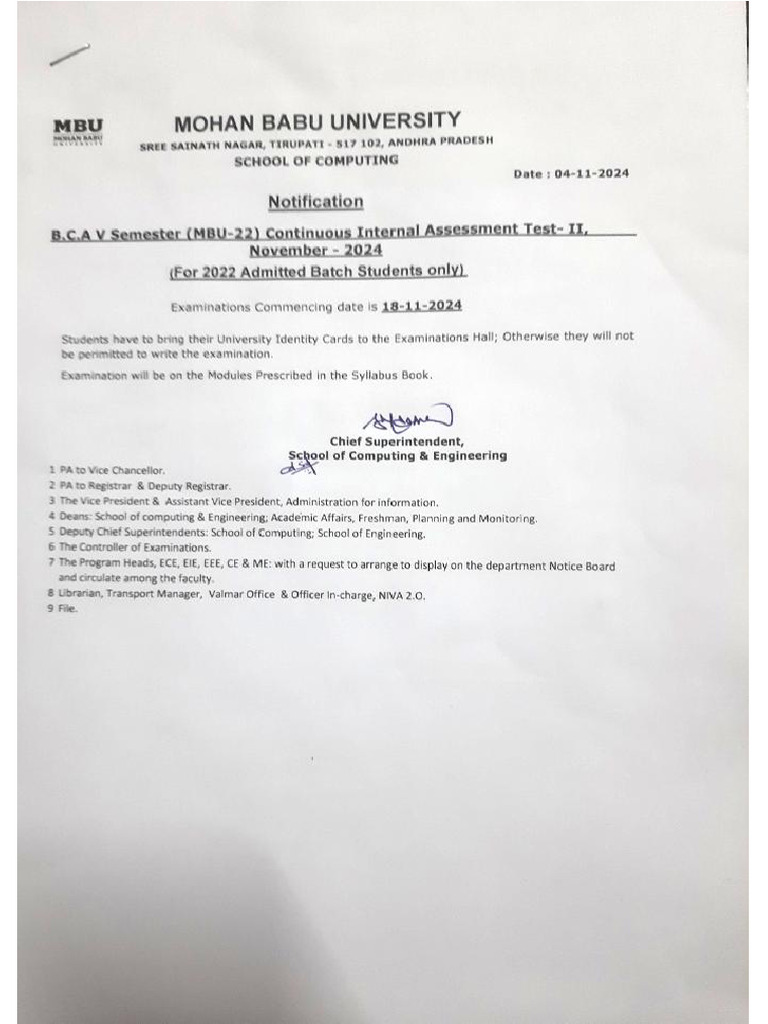 CIAT-II BCA V SEMESTER | PDF CIAT-II BCA V SEMESTER | PDF