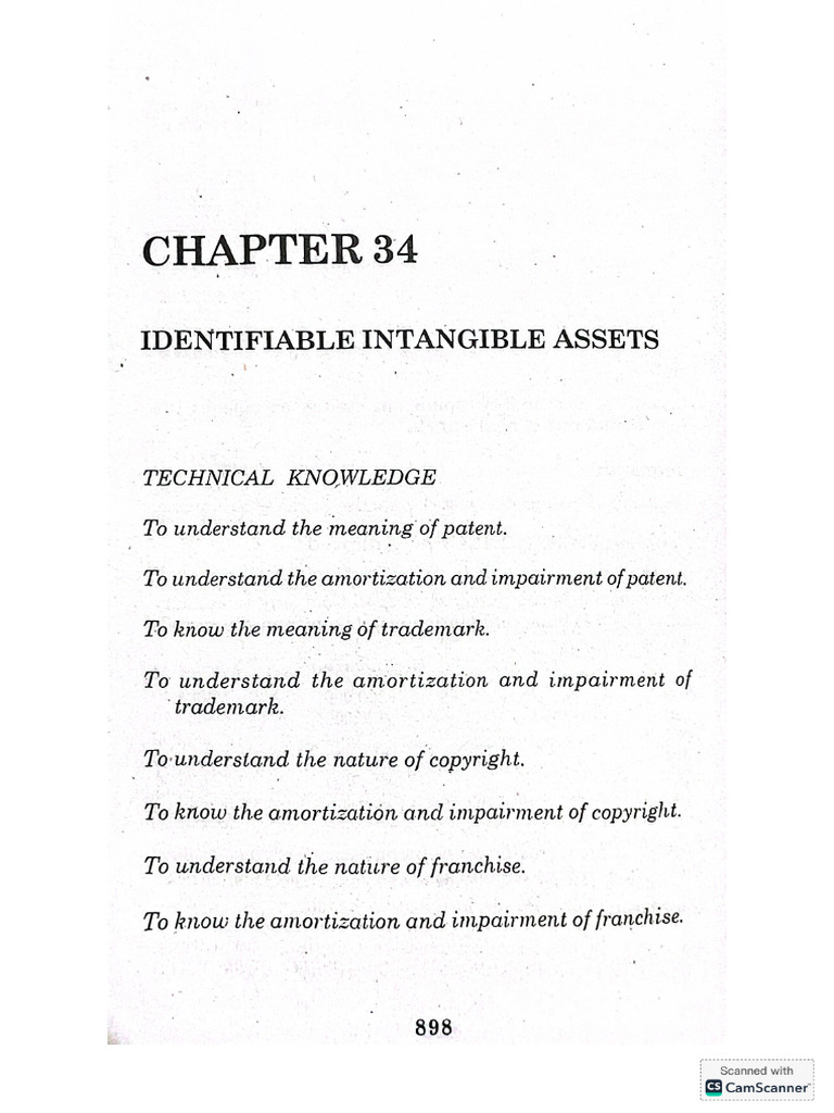 Identifiable Intangible Assets | PDF