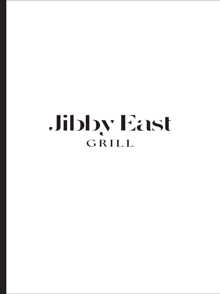 Jibby East Grill Menu - Min | PDF