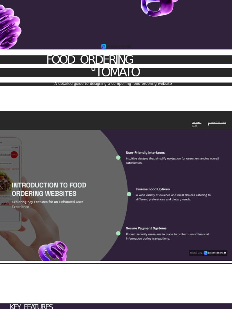 Guide to Successful Food Ordering Websites | PDF | Business | Finance ...
