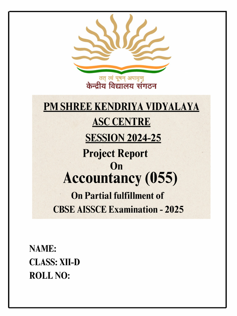 Accountancy Front Cover | PDF
