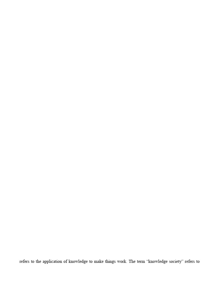 Bridging The Knowledge Gap in Developing Societies | PDF | Economies