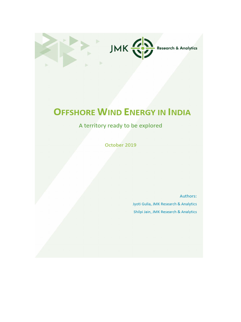 India Offshore Wind Power Overview | PDF | Offshore Wind Power | Wind Power