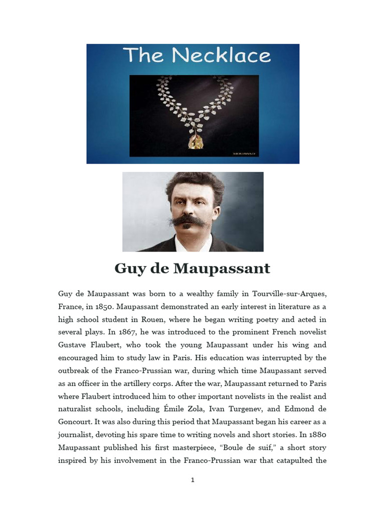 Guy de Maupassant | PDF | Guy De Maupassant