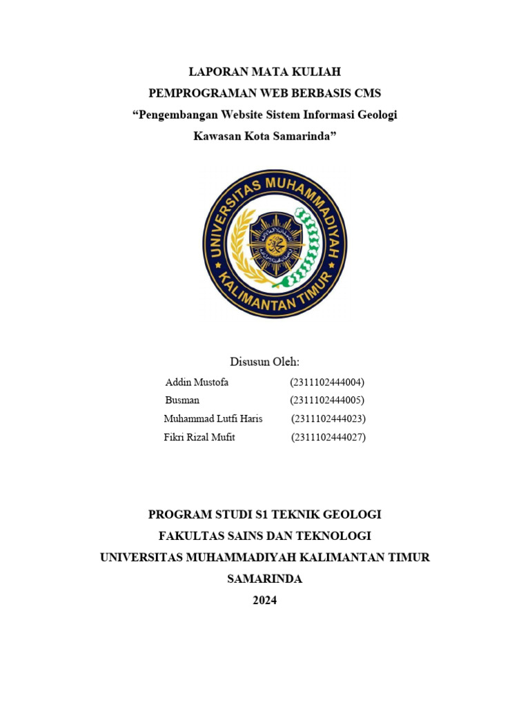 Laporan Web Kel 5 | PDF