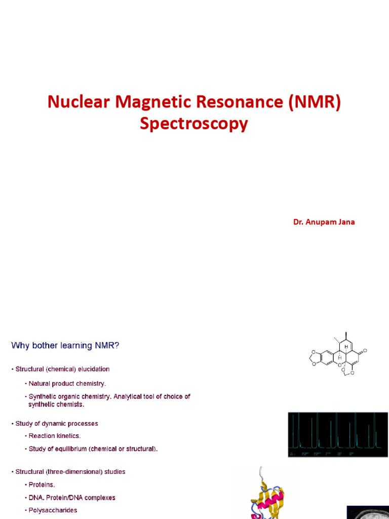 NMR Class final | PDF | Nuclear Magnetic Resonance | Nuclear Magnetic ...