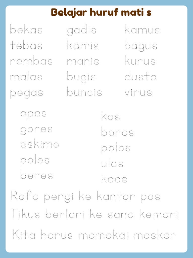 Huruf Mati S | PDF | Fiksi Misteri, Thriller, & Kejahatan | Fiksi Umum