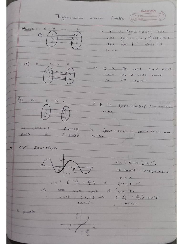 Inverse Trigo | PDF