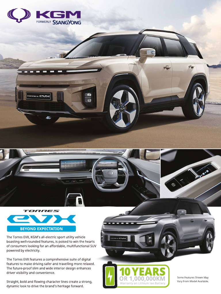 KGM Torres EVX E Mailable Flyer | PDF