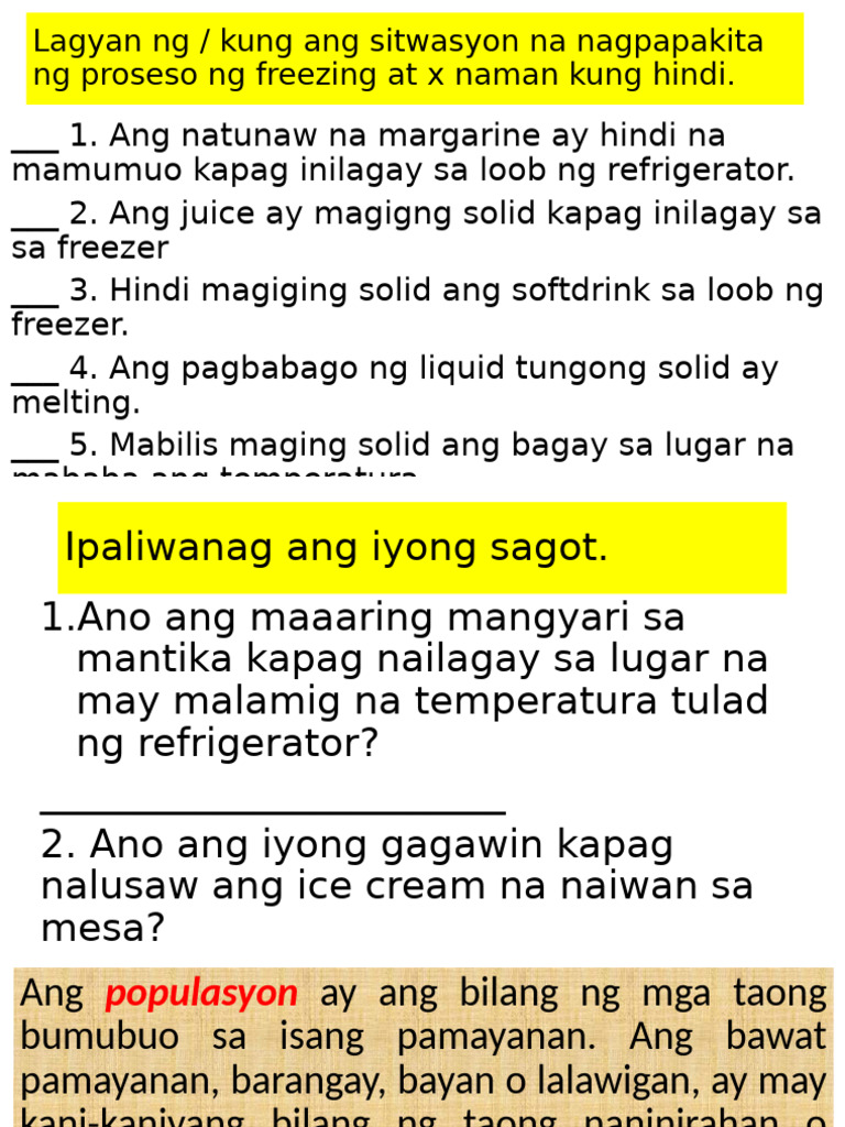 Freezing Day 3 | PDF