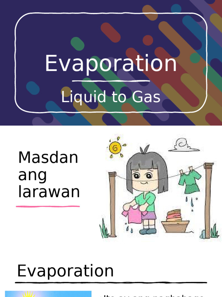 Evaporation Activity | PDF