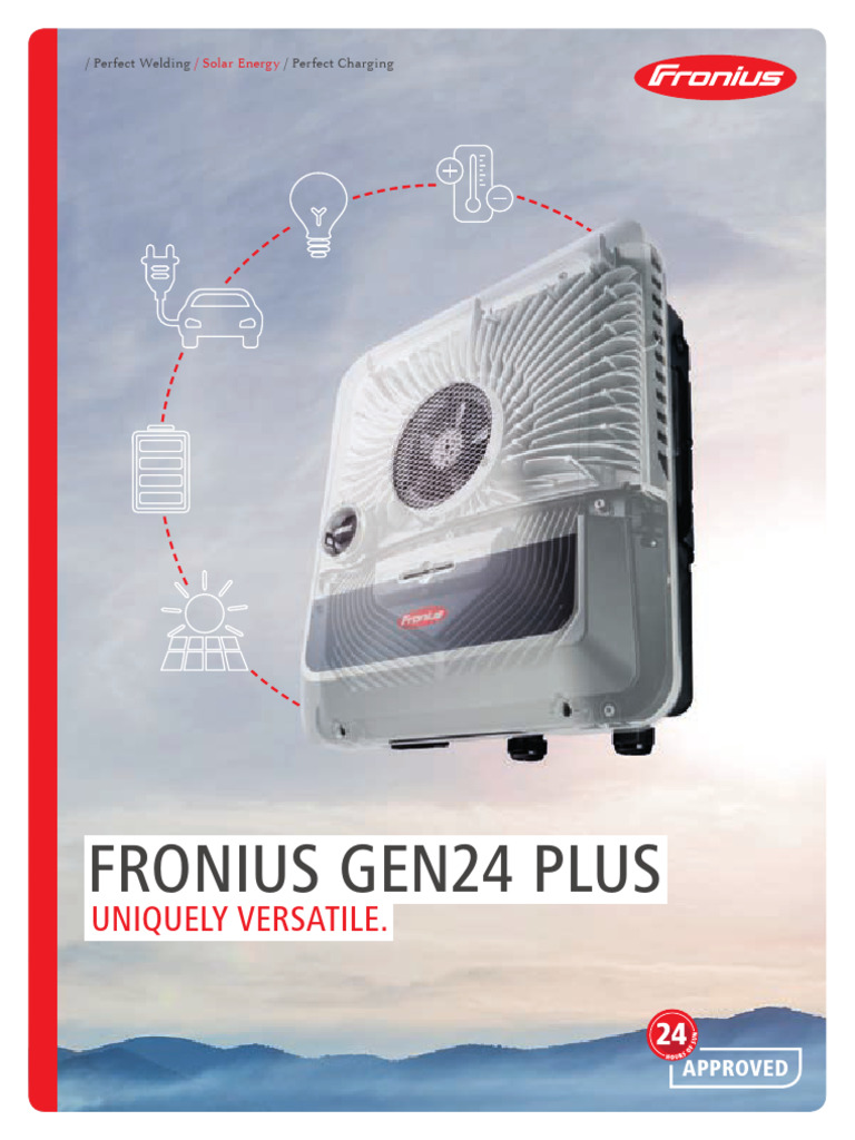 ESITE Fronius Symo GEN24 Plus EN | PDF | Photovoltaics | Mains Electricity