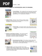 Parts of a Newspaper Explained | PDF | Newspapers | News