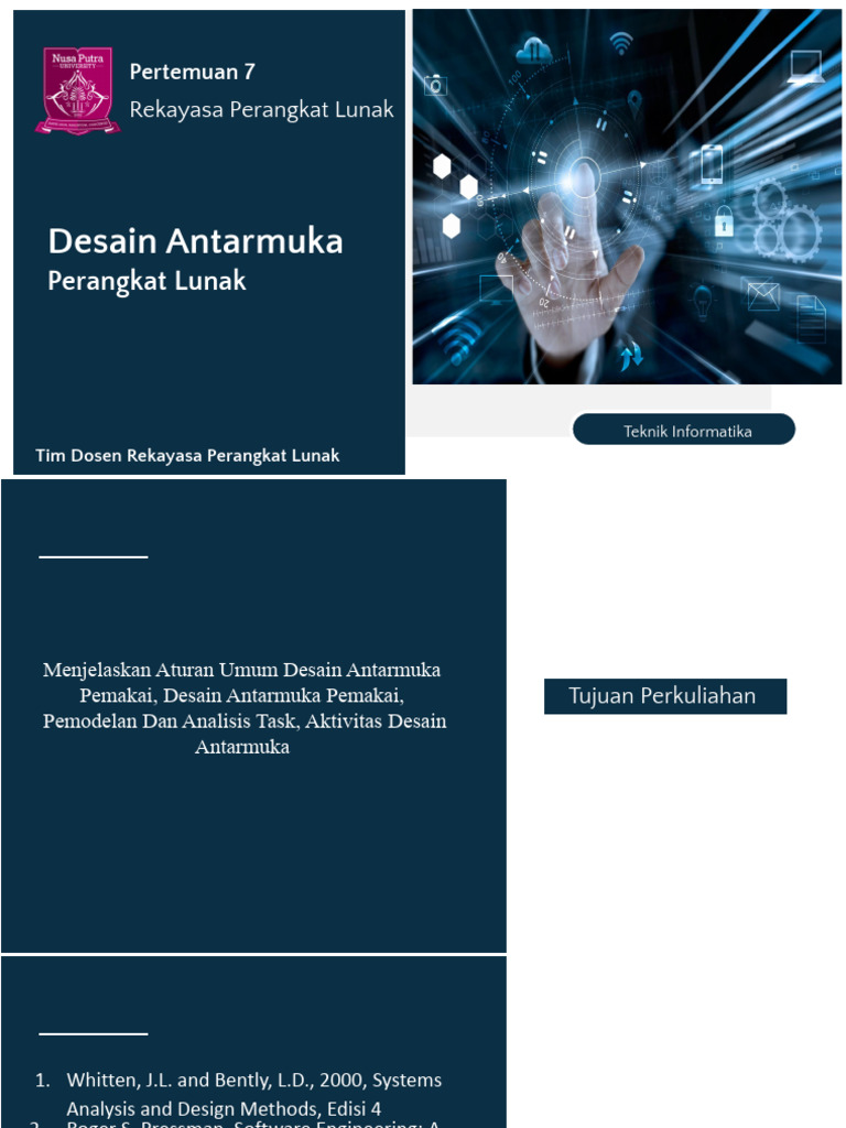 Aturan dan Fokus Desain Antarmuka | PDF