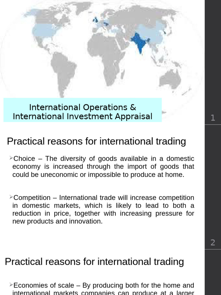 International Trade and Investment Insights | PDF | Trade Agreements ...