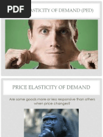 Calculate-Ped-And-Yed A Level Business Edexcel | PDF | Demand ...