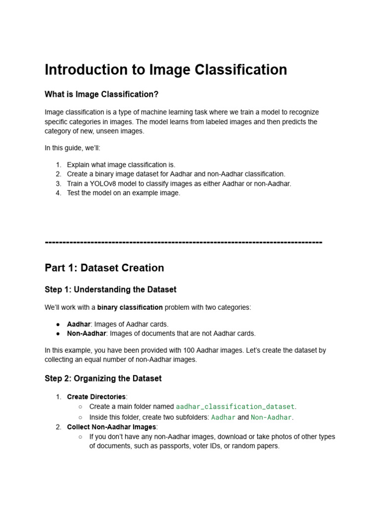YoloV8 Classification Model | PDF | Accuracy And Precision ...