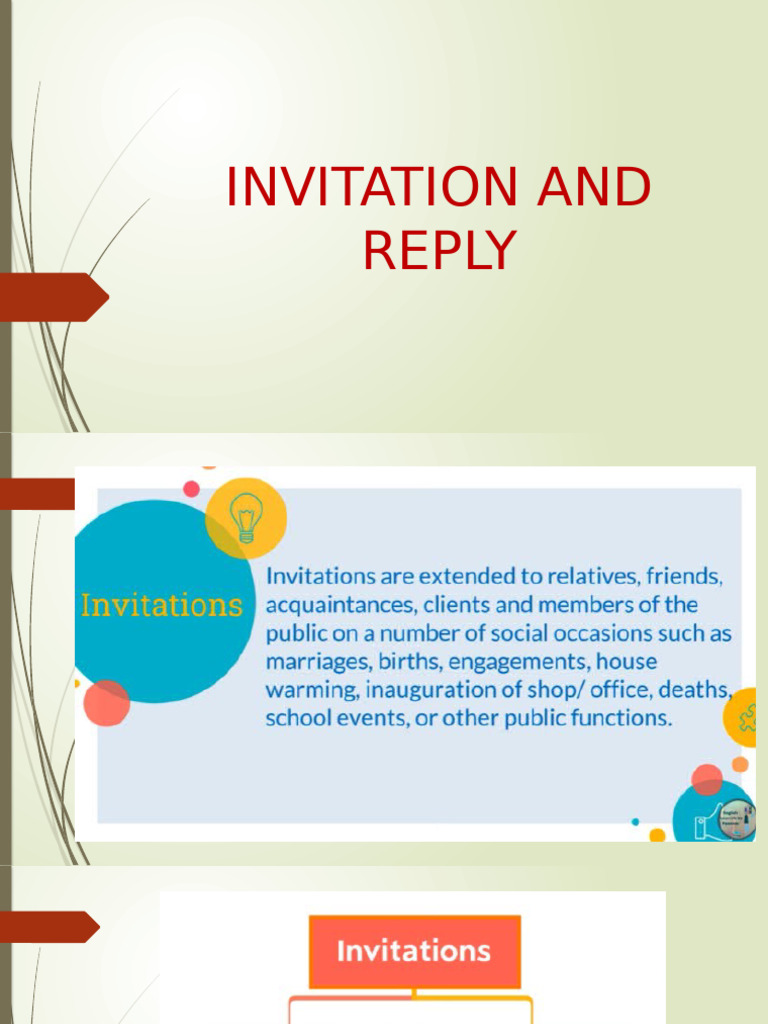 Guide to Writing Formal and Informal Invitations | PDF