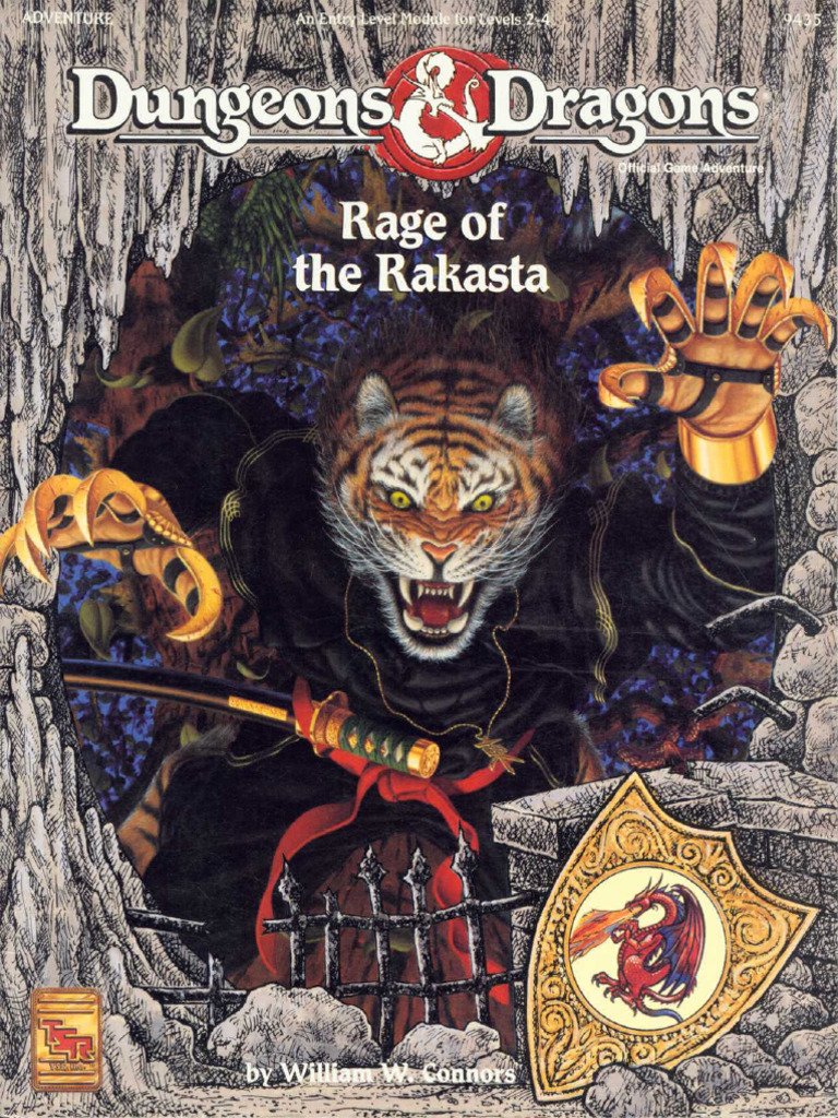 TRS6 Rage of The Rakasta (Basic) | PDF