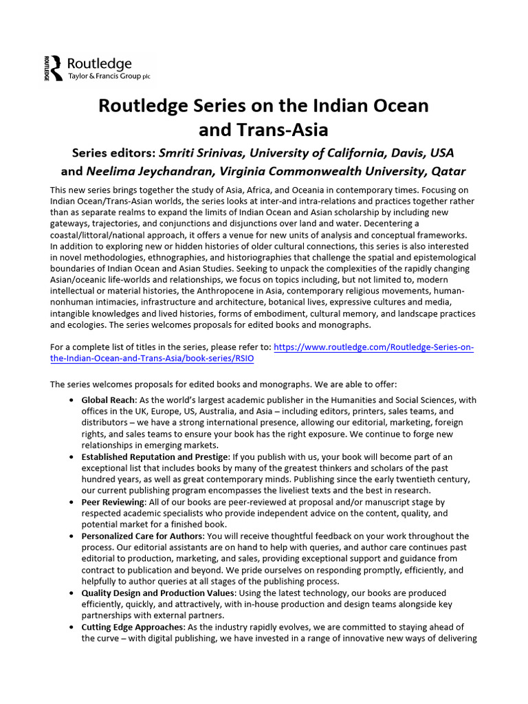 Call For Proposals | PDF | Thesis | Books