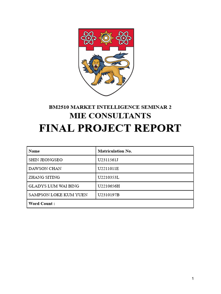 MIE Consultants Case Project - Haidilao | PDF | Survey Methodology ...