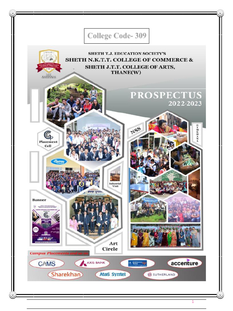 Fy Prospectus 2022 2023 | PDF | Marketing | Human Resource Management