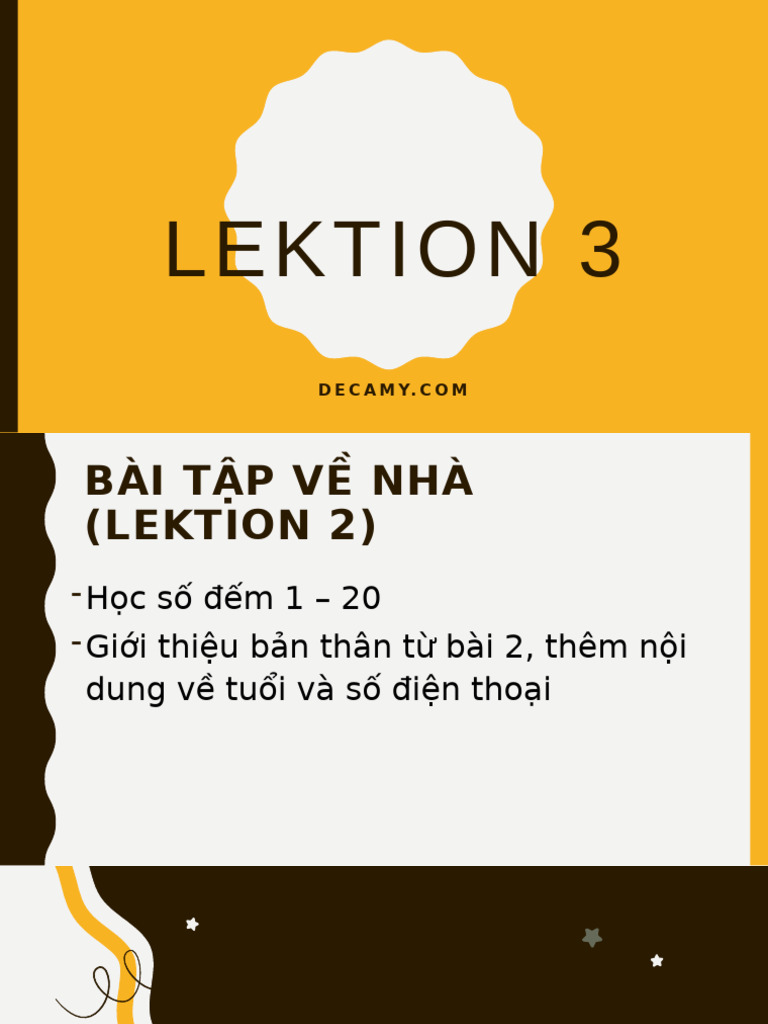 Lektion 4 - Probe | PDF