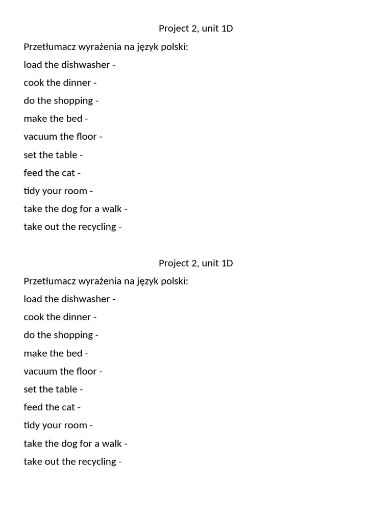 Project 2 Unit 1d Test | PDF