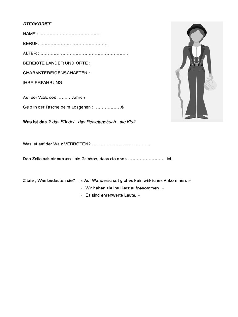 Auf Der Walz - 1 | PDF