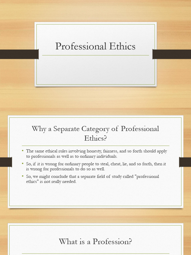 Understanding Professional Ethics in Computing | PDF | Professional ...