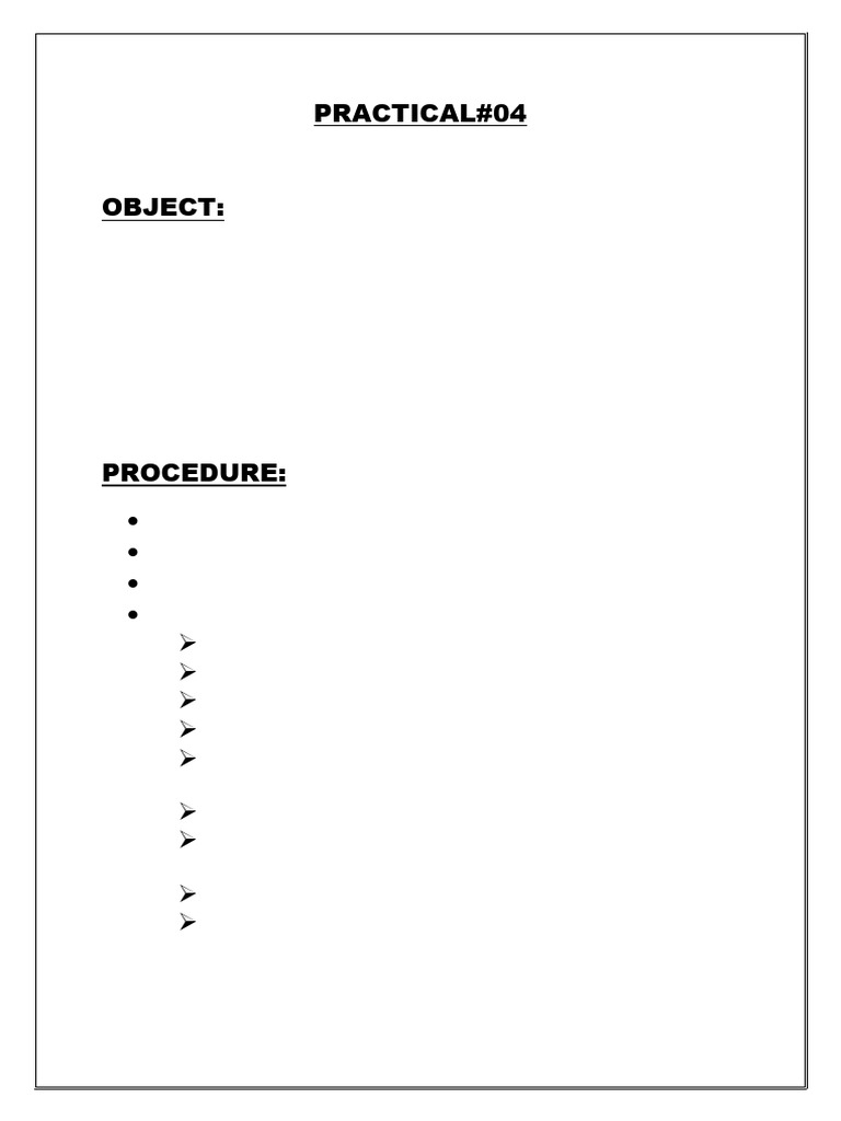Practical No 4 Output | PDF
