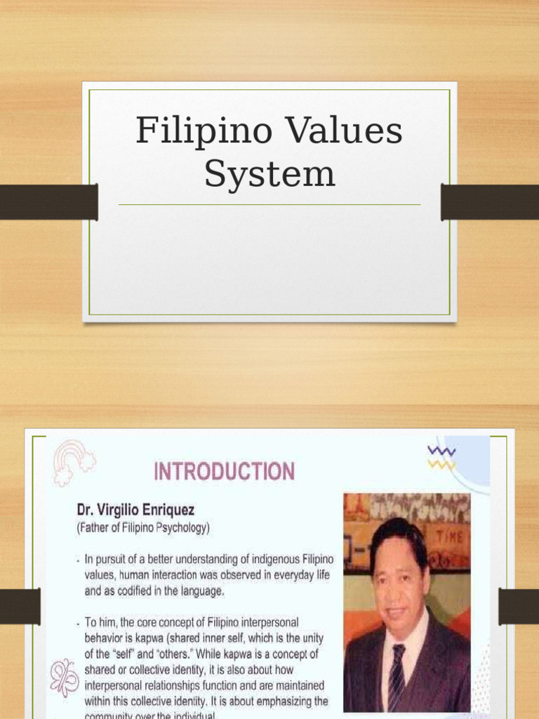Filipino Values System | PDF | Philippines