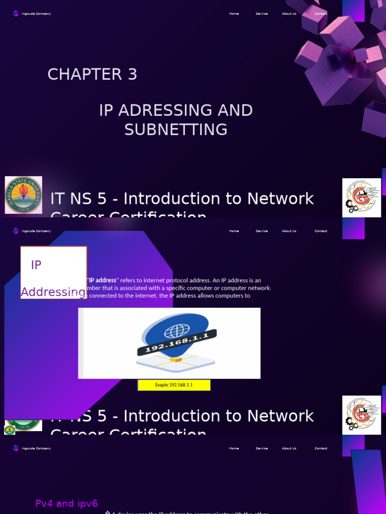 IP Subnetting and Addressing | PDF | Ip Address | Networking Standards