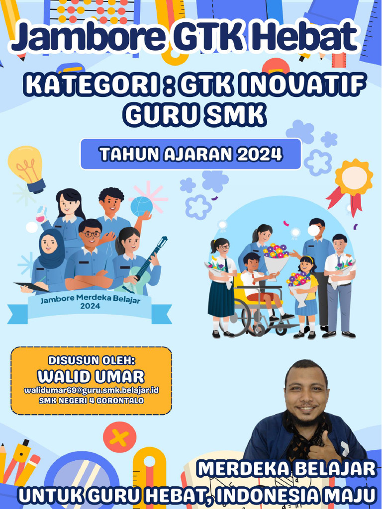 Naskah - Jambore GTK Hebat Kategori Guru SMK Inovatif - Walid Umar (Tahun 2024) | PDF