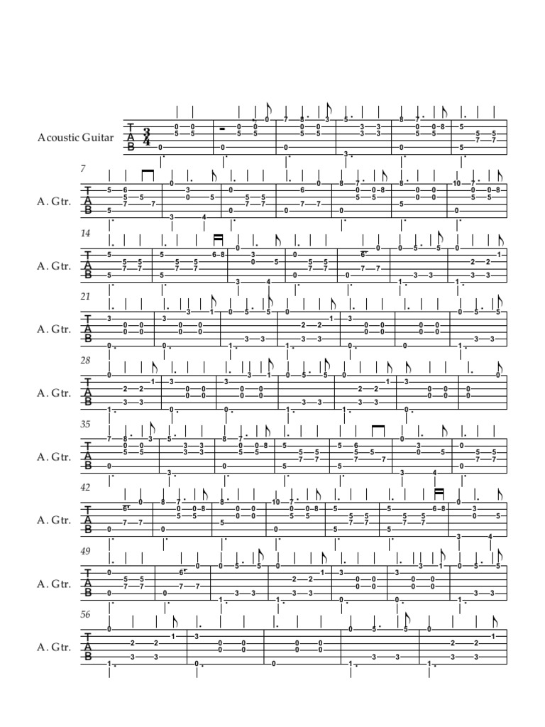 Reflections Guitar Tabs and Chords | PDF