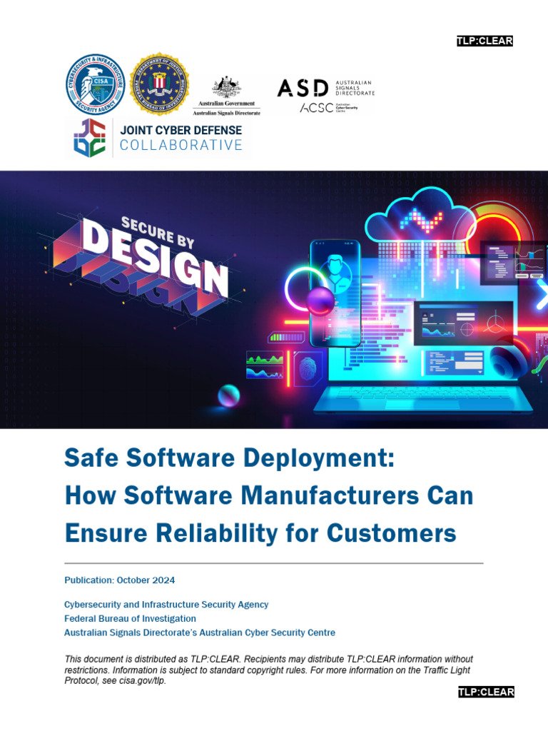 Safe Software Deployment How Software Manufacturers Can Ensure ...