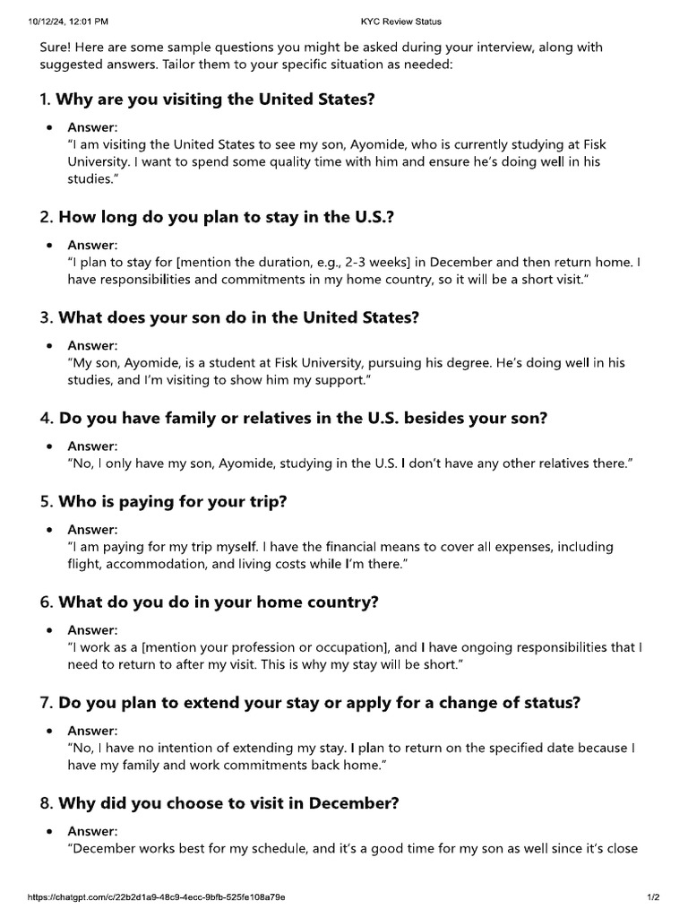 KYC Review Status2 | PDF