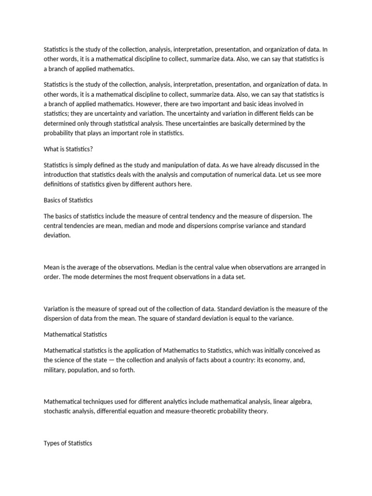 1 Ffaa | PDF | Statistics | Sample Size Determination