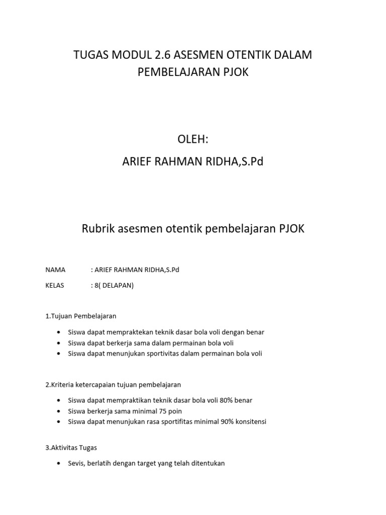 Tugas Modul 2 Arief | PDF