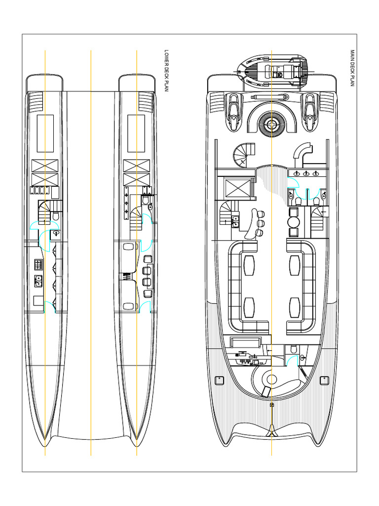 Catamaran Initial Draft | PDF
