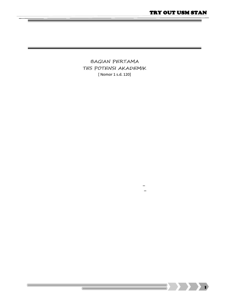 Uji Coba 2 (Soal) | PDF