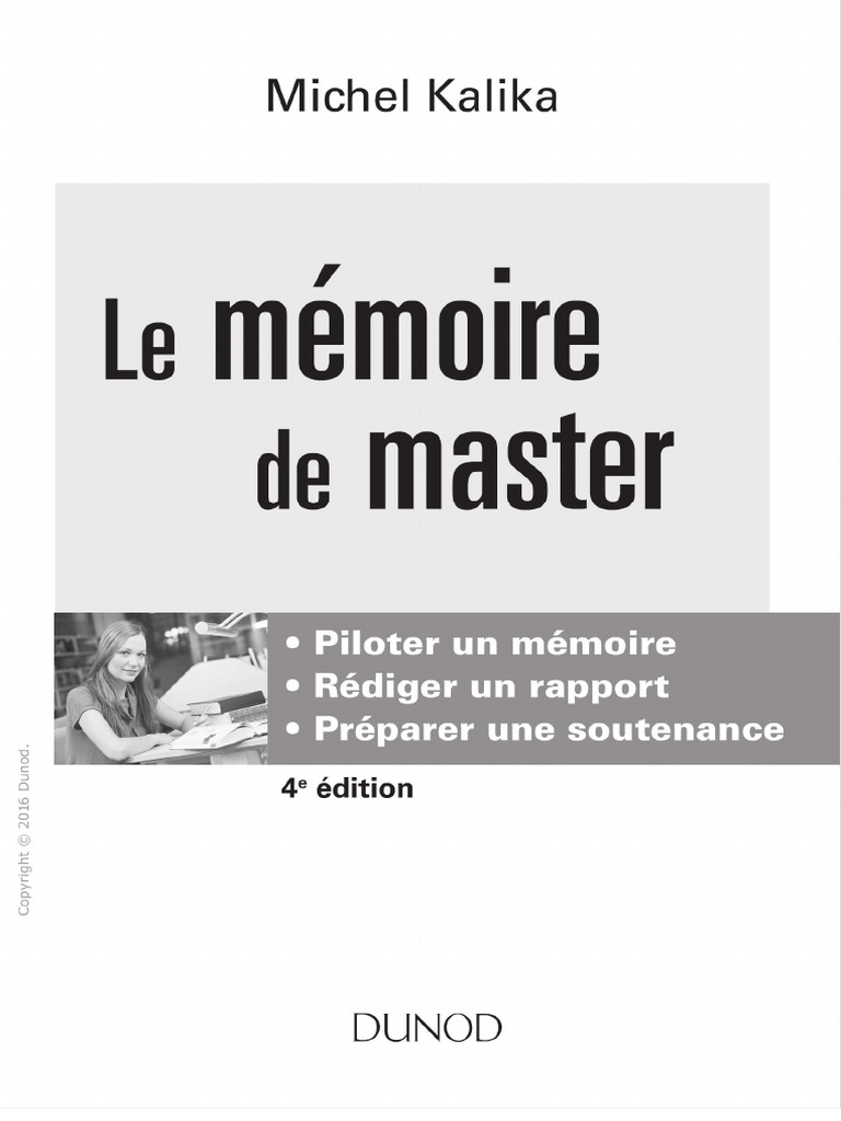Le Mémoire de Master | PDF