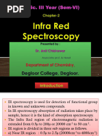 IR Spectroscopy Bending Cheat Sheet | PDF