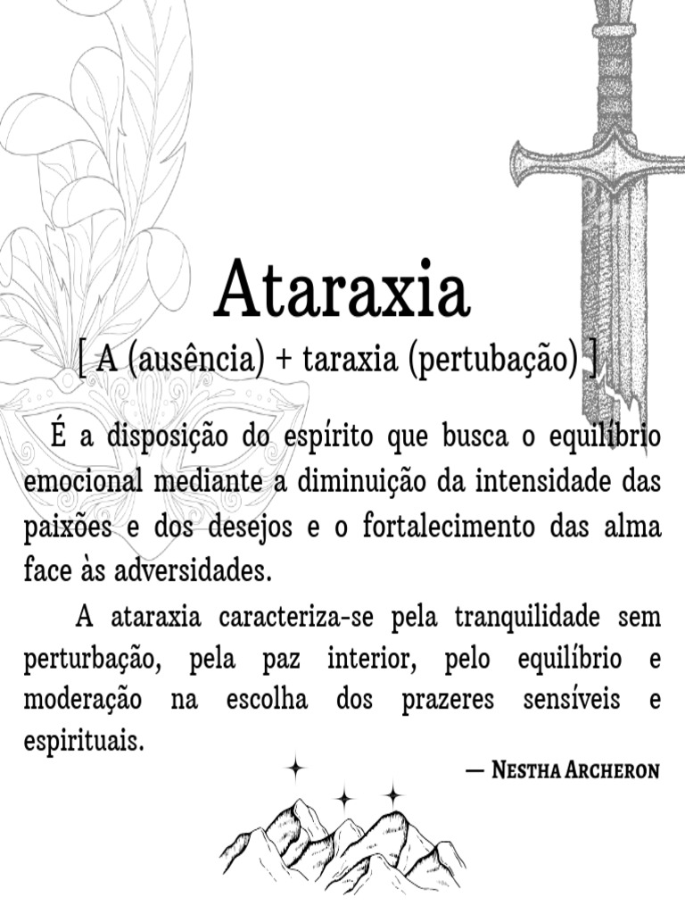 Ataraxia | PDF