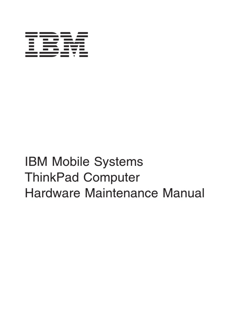 Manual Ibm r40 | PDF