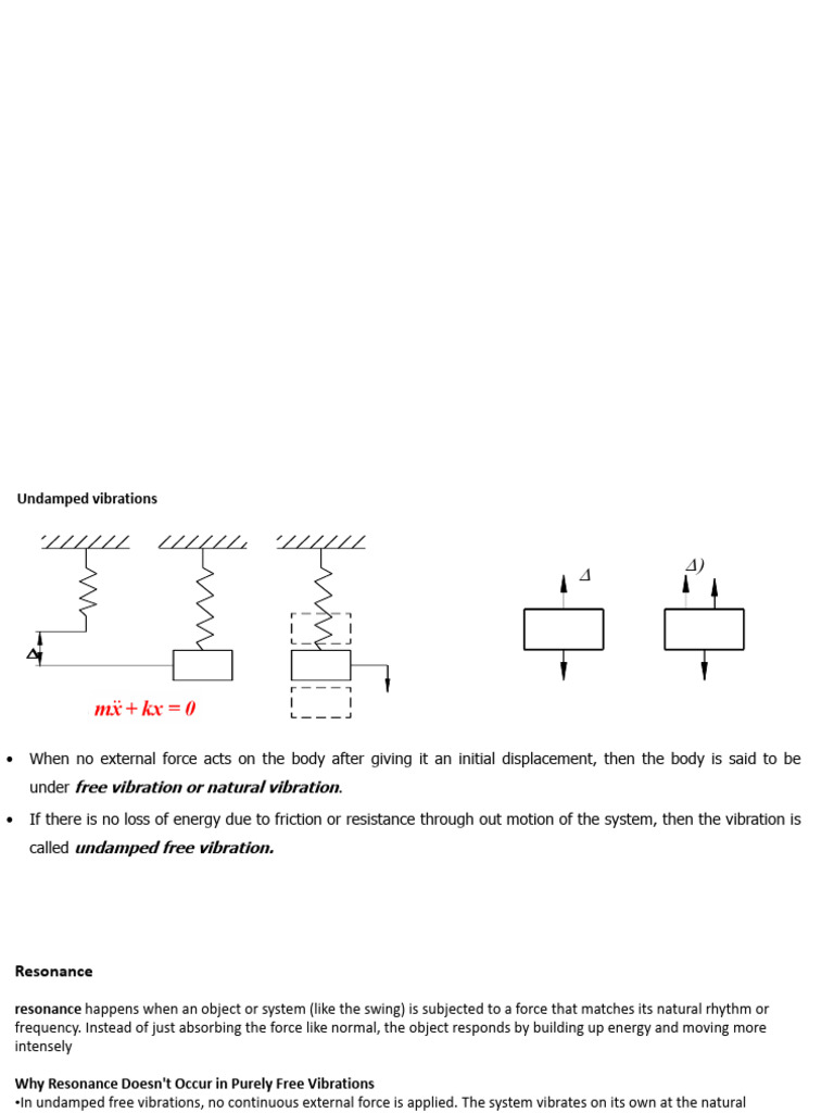 vibrations | PDF | Resonance | Normal Mode