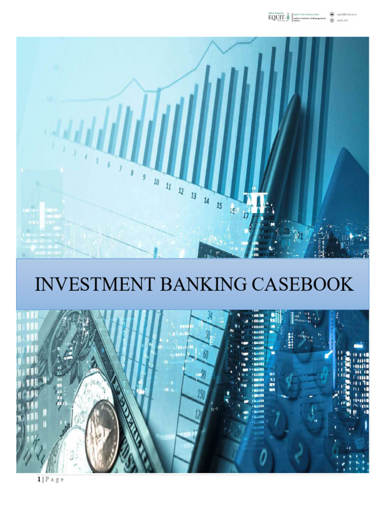 IB Case Book 2022 | PDF | Valuation (Finance) | Mergers And Acquisitions