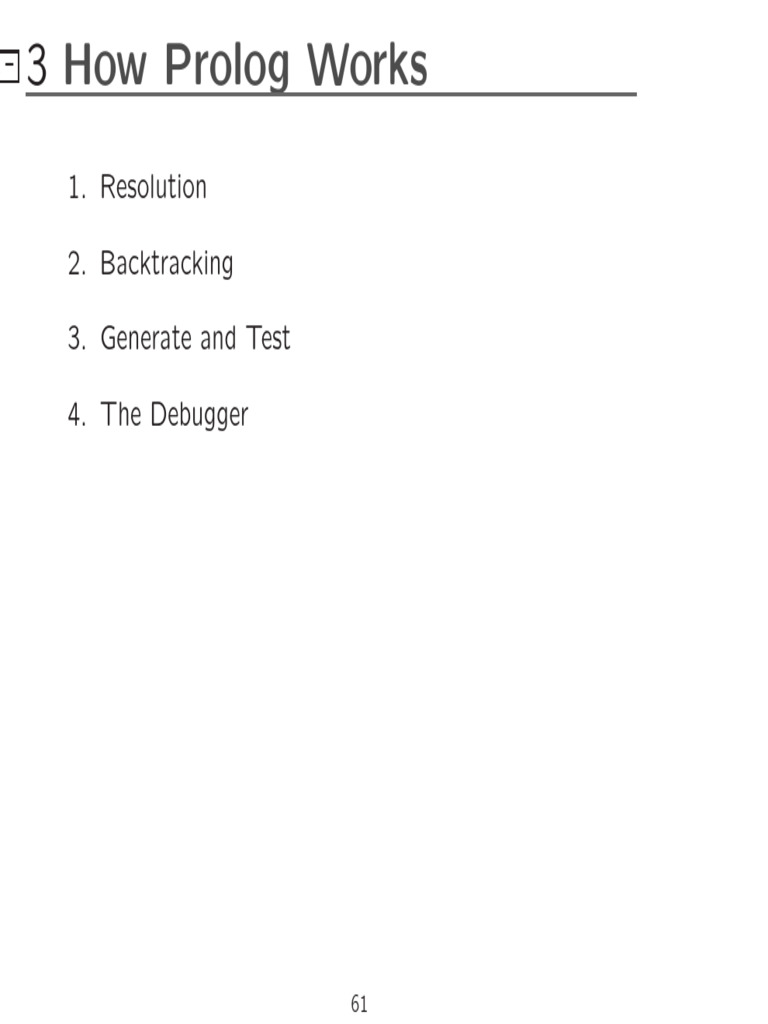 Prolog_How_Works | PDF | Software Engineering | Computing