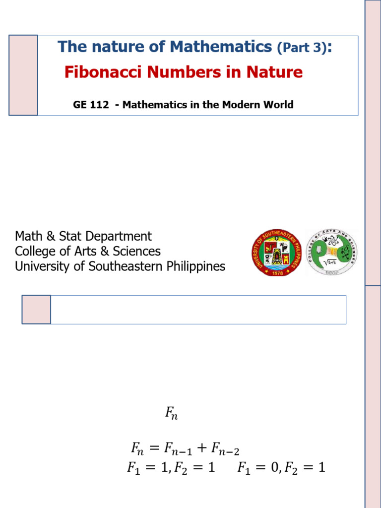 (Module 1C) GE 112 - The Nature of Mathematics (Part 3) | PDF ...